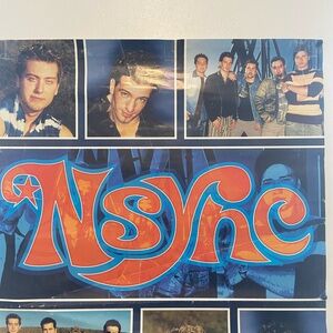 Vintage | Art | Vintage Y2k Nsync Collectible Band Poster | Poshmark